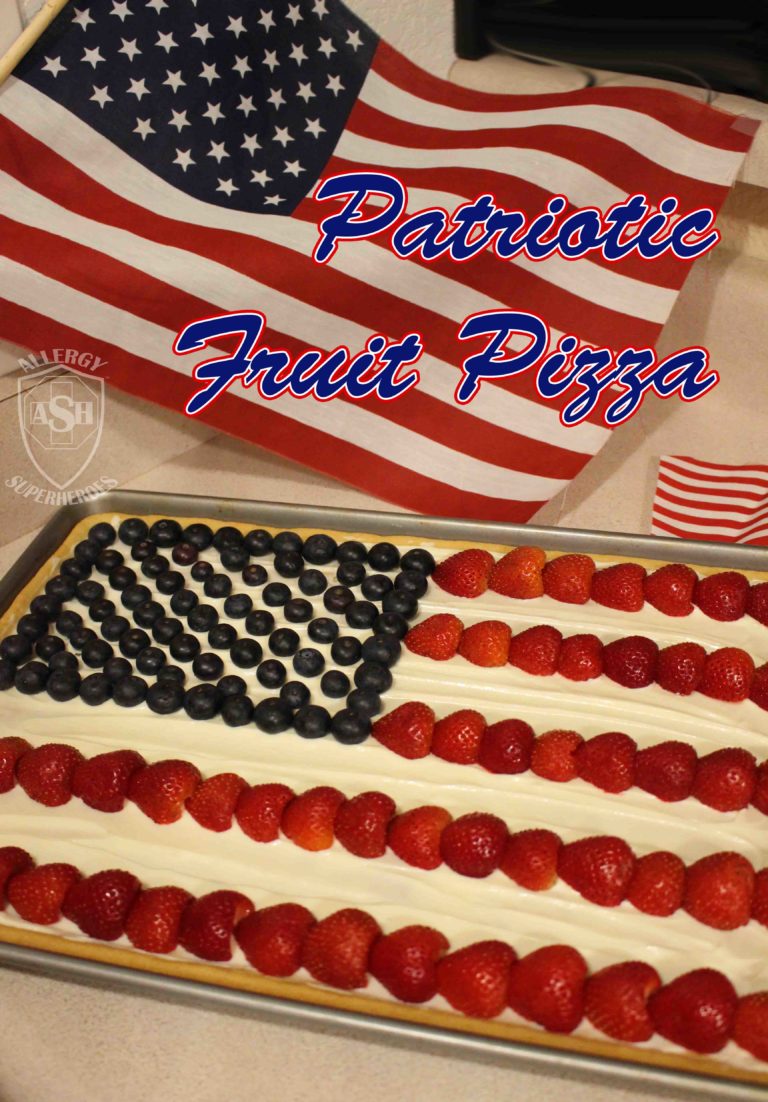 Fruit Pizza - Allergy Superheroes Blog
