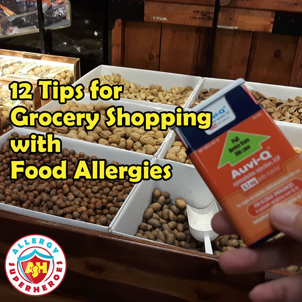 12 Tips for Grocery Shopping with Food Allergies - Allergy Superheroes Blog