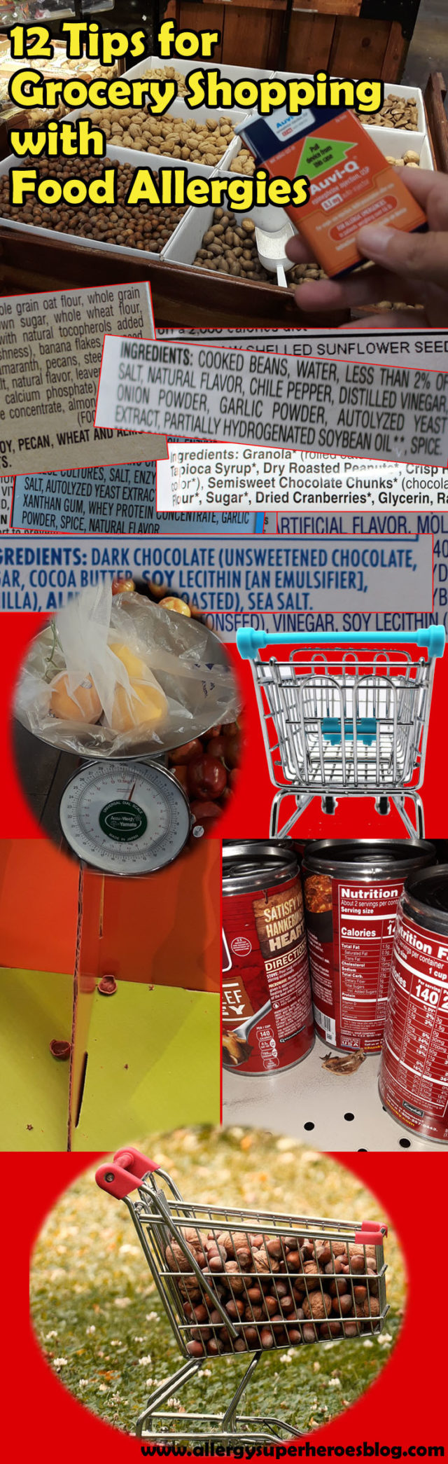 12 Tips for Grocery Shopping with Food Allergies - Allergy Superheroes Blog